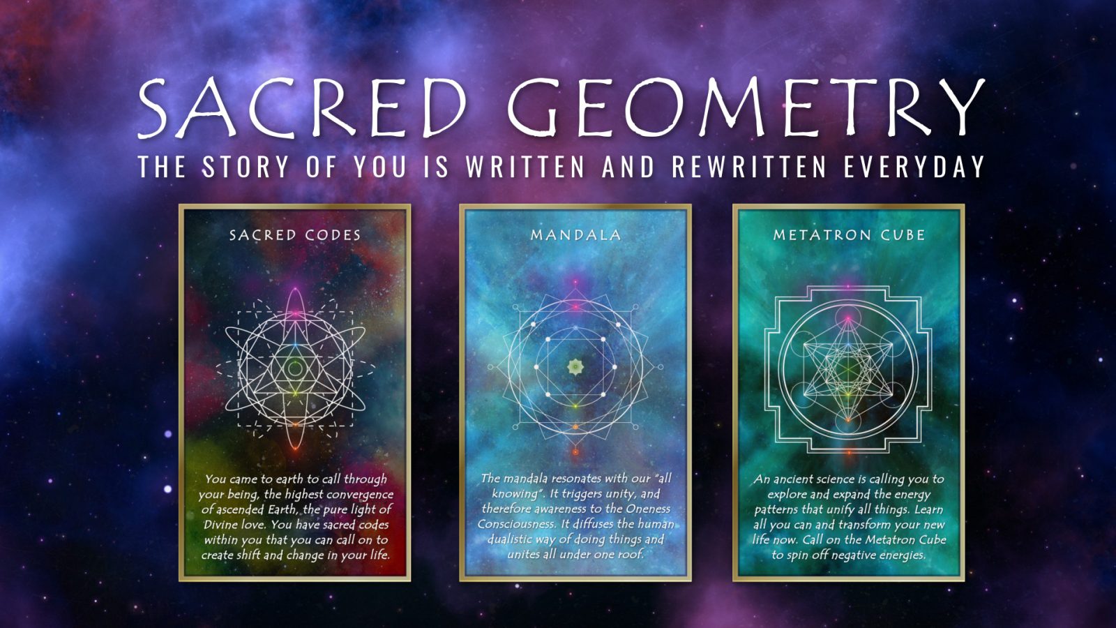 aaa-SACRED GEOMETRY – Open Up Wide