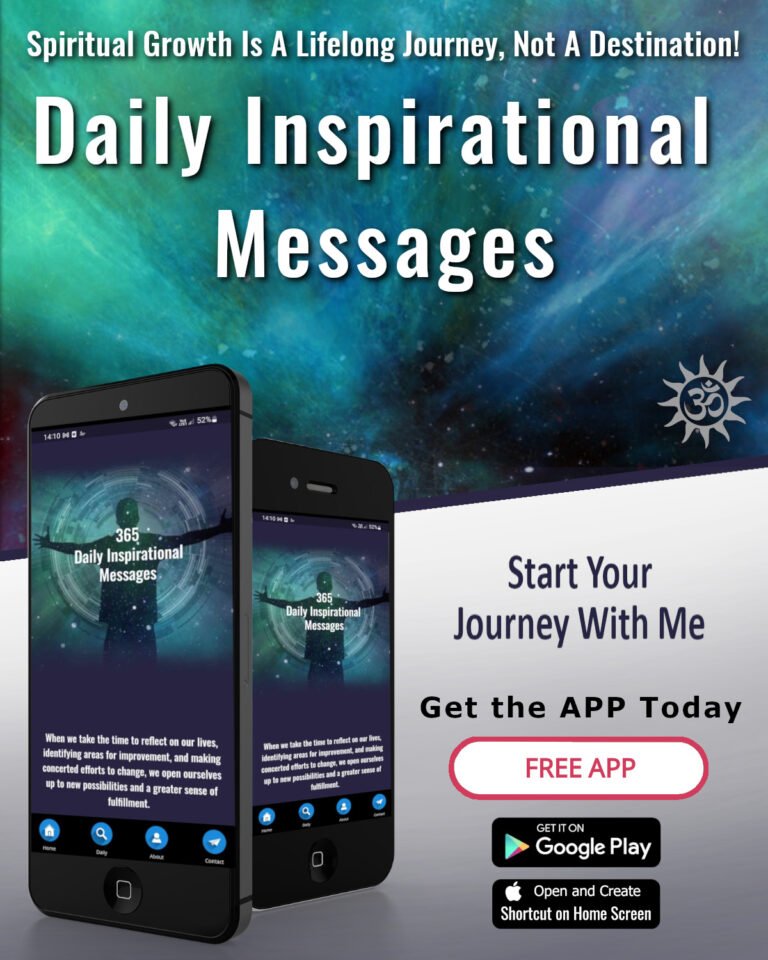 Daily Inspirational Messages – FREE APP – Open Up Wide